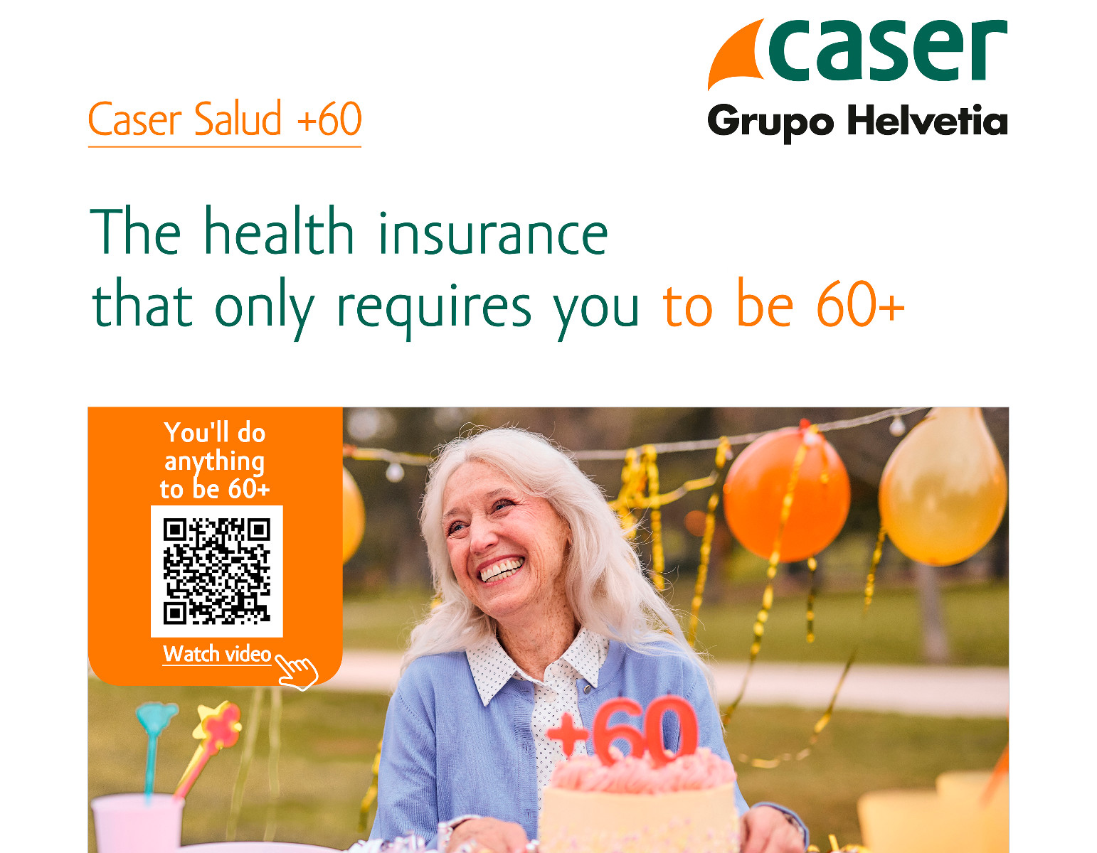 Caser Salud +60, the first exclusive health insurance f